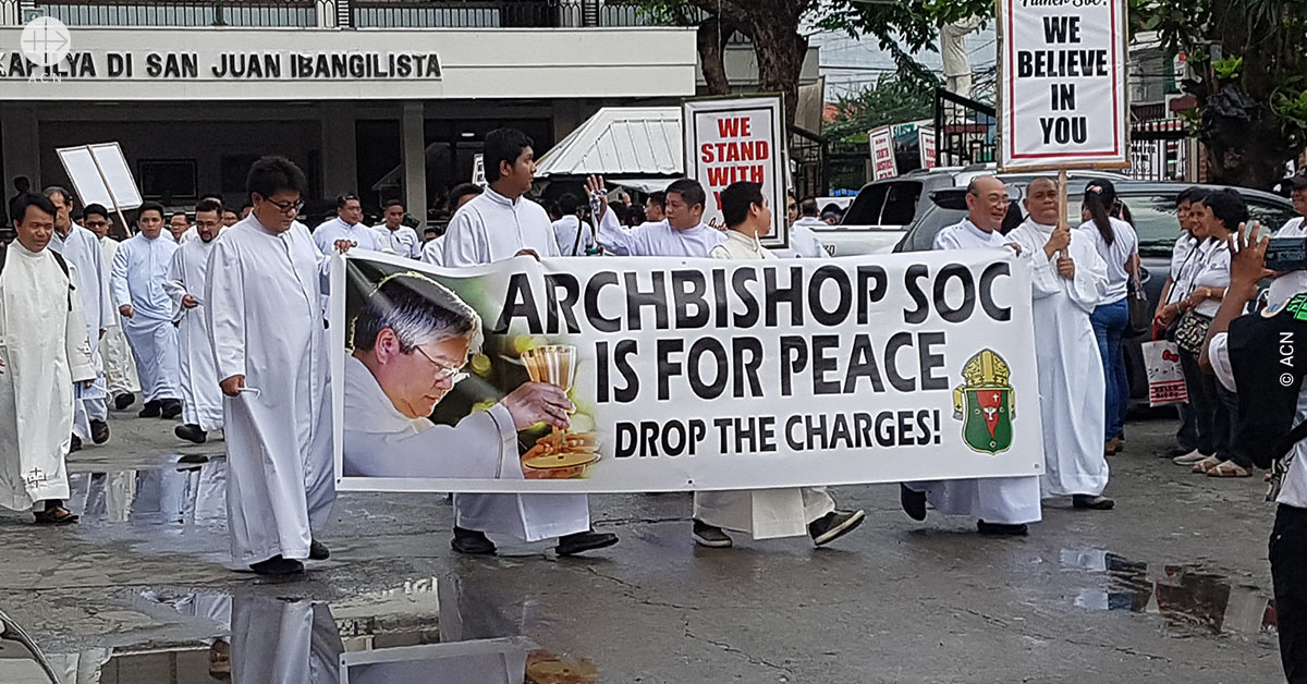 Philippines: Hundreds march in Solidarity for Bishops amidst Sedition ...