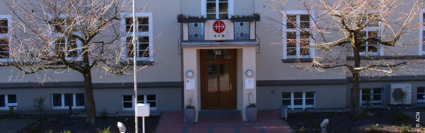 Una carta de Thomas Heine-Geldern, Presidente Ejecutivo de ACN, sobre ...