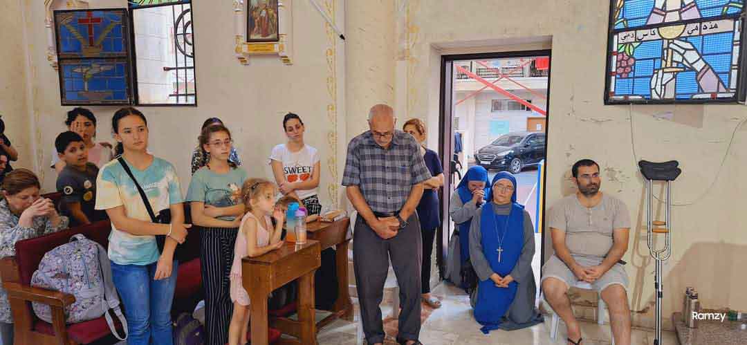 “We are living like the first Christians, sharing and helping everyone ...