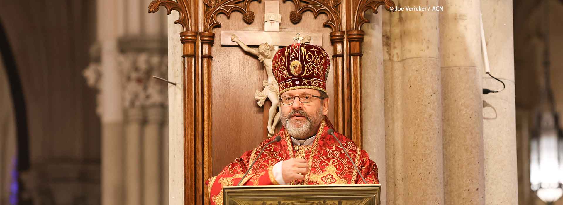 Ukrainian Major Archbishop Shevchuk preaches message of hope in New ...