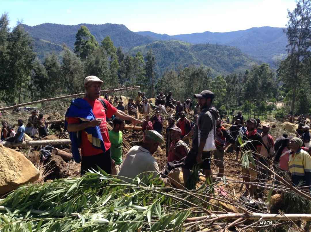 ACN appeals for prayers following devastating landslide in Papua New Guinea - ACN International